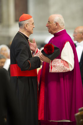Cardinal Tarcisio Bertone Editorial Stock Photo - Stock Image ...