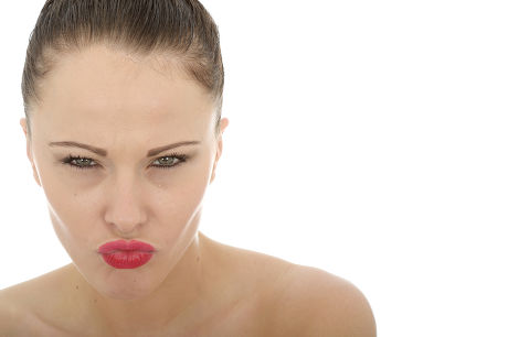 Model Released Beautiful Attractive Angry Young Editorial Stock Photo ...