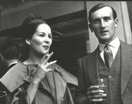 England Cricketer Ted Dexter Wife Model Editorial Stock Photo - Stock ...