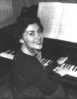 Marie Therese Fourneau Concert Pianist Rehearsing Editorial Stock Photo ...