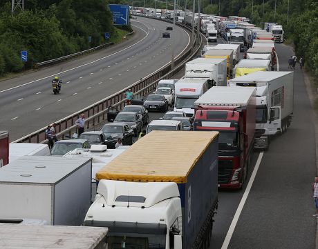 Vehicles Queueing Editorial Stock Photo - Stock Image | Shutterstock
