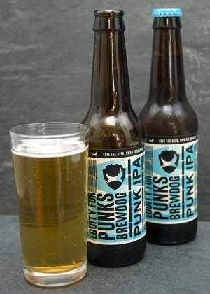 Brewdog Punk Ipa Bottle Beer Editorial Stock Photo - Stock Image ...