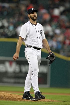 Detroit Tigers Starting Pitcher Justin Verlander Editorial Stock Photo ...