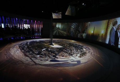 Visitors Watch Video Introducing Dubai United Editorial Stock Photo ...