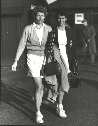 Miss Louise Brough Now Mrs Alan Editorial Stock Photo - Stock Image ...