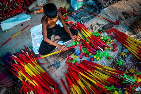 Child Works Toy Factory Dhaka Bangladesh Editorial Stock Photo - Stock ...