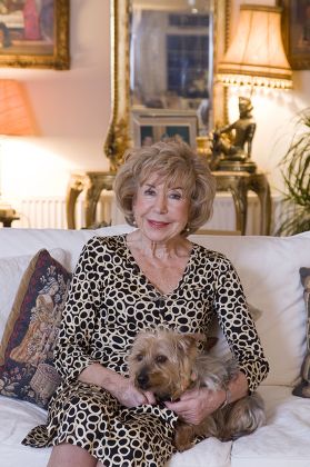 Julie Cowell, mother of Simon Cowell, at home in Sussex, Britain - 18 ...