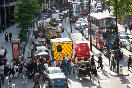 Emergency Ambulance Stuck Grid Lock Traffic Editorial Stock Photo ...