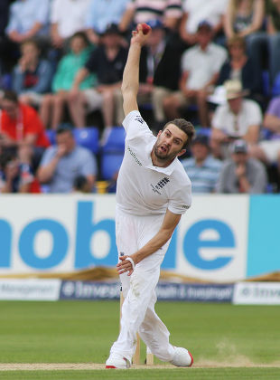 Mark Wood England Bowling Action Editorial Stock Photo - Stock Image ...