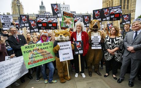 Animal Rights Campaigners Protesting Against Government Editorial Stock ...
