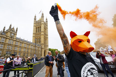 Animal Rights Campaigners Protesting Against Government Editorial Stock ...