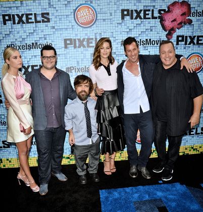 'Pixels' film premiere, New York, America - 18 Jul 2015 Stock Pictures ...