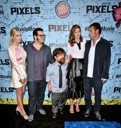 'Pixels' film premiere, New York, America - 18 Jul 2015 Stock Pictures ...
