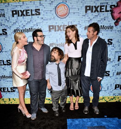 'Pixels' film premiere, New York, America - 18 Jul 2015 Stock Pictures ...
