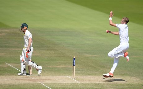 Stuart Broad Australia Early Bowling Action Editorial Stock Photo ...