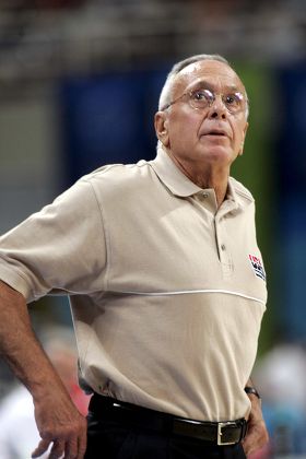 Usa Vs Lithuania Basketball Coach Larry Editorial Stock Photo - Stock ...