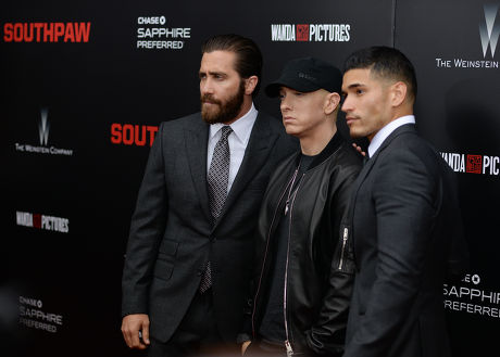 Jake Gyllenhaal Eminem Miguel Gomez Editorial Stock Photo - Stock Image ...