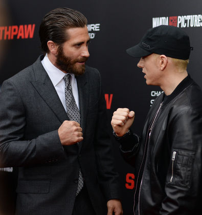 Jake Gyllenhaal Eminem Miguel Gomez Editorial Stock Photo - Stock Image ...