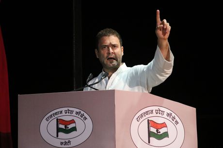 Congress Party Vice President Rahul Gandhi Editorial Stock Photo ...
