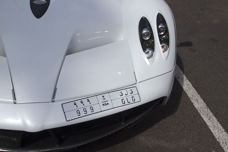 Italian Sportscar Pagani Huayra Saudi Arabian Editorial Stock Photo ...