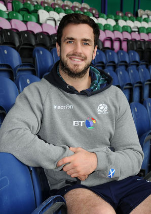 Alex Dunbar Scotland Centre Scotland Rugby Editorial Stock Photo ...