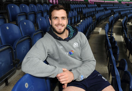 Alex Dunbar Scotland Centre Scotland Rugby Editorial Stock Photo ...