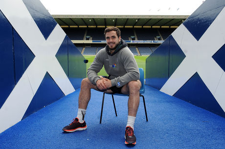 Alex Dunbar Scotland Centre Scotland Rugby Editorial Stock Photo ...