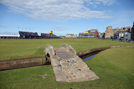 Swilcan Bridge Old Course St Andrews Editorial Stock Photo - Stock ...