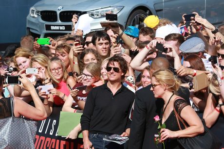 Tom Cruise Fans Editorial Stock Photo - Stock Image | Shutterstock