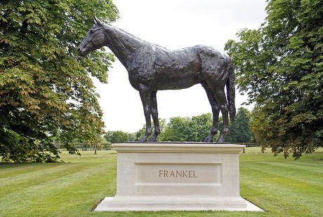 Bronze Frankel Unveiled Banstead Manor Stud Editorial Stock Photo ...
