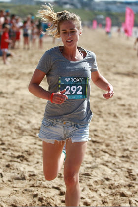 Rachel Stringer Wins 3km Run Editorial Stock Photo - Stock Image ...