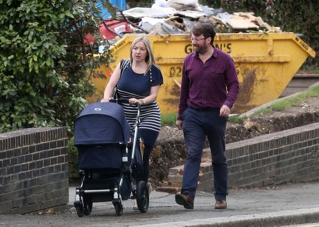 Victoria Coren David Mitchell Baby Daughter Editorial Stock Photo ...