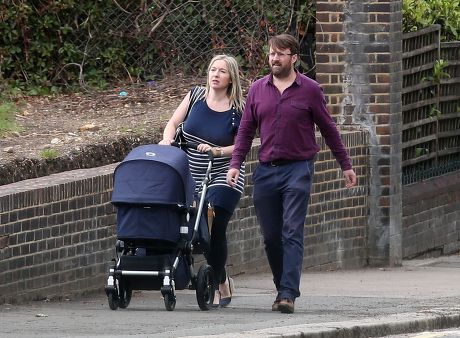 Victoria Coren David Mitchell Baby Daughter Editorial Stock Photo ...