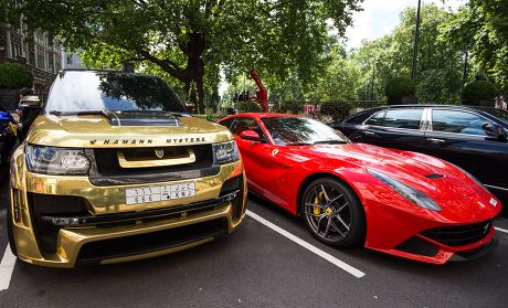 Collection Custom Supercars Saudi Arabian License Editorial Stock Photo ...