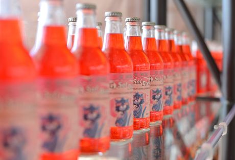 Pops Soda Ranch Huge Illuminated Soda Editorial Stock Photo - Stock ...