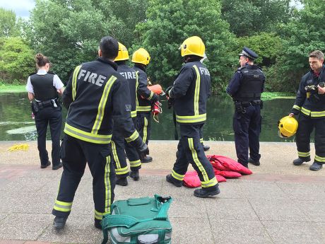 Firemen Police Officers Scene Editorial Stock Photo - Stock Image ...