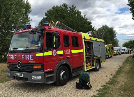 Fire Engine Scene Editorial Stock Photo - Stock Image | Shutterstock