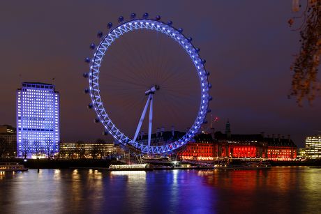 London Eye Shell Mex Centre Former Editorial Stock Photo - Stock Image ...