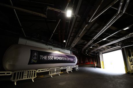 Giant Floating Banner Sse Womens Fa Editorial Stock Photo - Stock Image ...