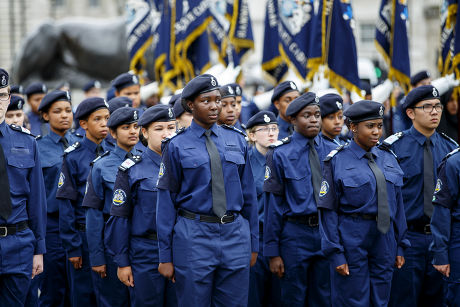 Volunteer Police Cadets Attend Parade Capitals Editorial Stock Photo ...