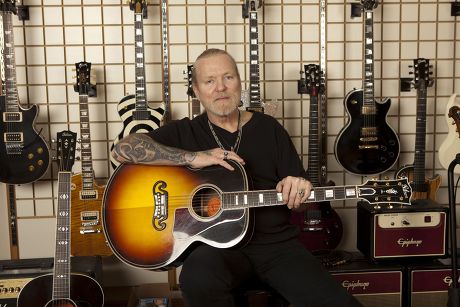 Allman Brothers Singer Gregg Allman Poses Editorial Stock Photo - Stock ...