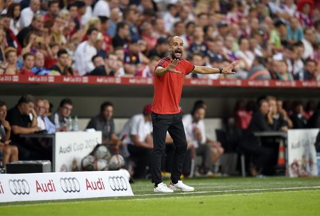 Trainer Pep Guardiola Bayern Munich Editorial Stock Photo - Stock Image ...