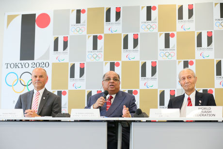Tokyo 2020 Media Conference, Tokyo, Japan - 07 Aug 2015 Stock Pictures ...