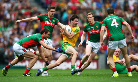 Mayos Keith Higgins Colm Mcfadden Donegal Editorial Stock Photo - Stock ...