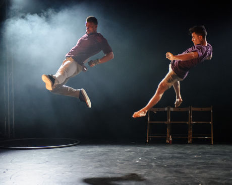 Barely Methodical Troupe Presents Bromance Beauty Editorial Stock Photo ...