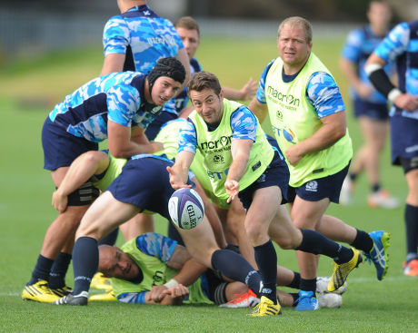 Greig Laidlaw Scotland Scrum Half Scotland Editorial Stock Photo ...