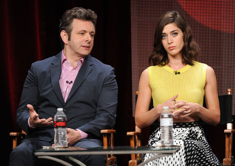 Michael Sheen Lizzy Caplan Editorial Stock Photo - Stock Image ...