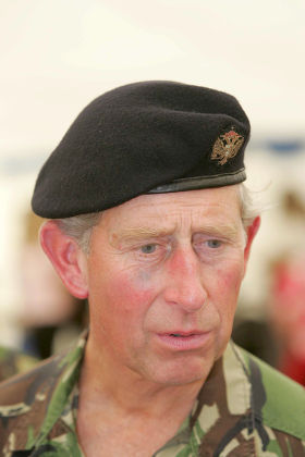 imágenes de PRINCE CHARLES VISITING THE 1ST QUEENS DRAGOON GUARDS AS ...