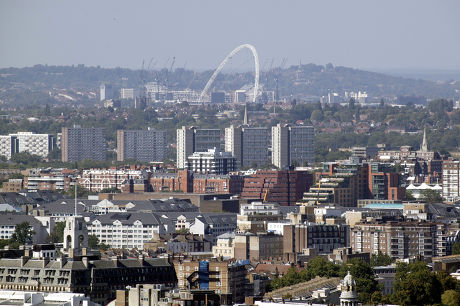 Wembley Stadium Under Construction London Editorial Stock Photo - Stock ...