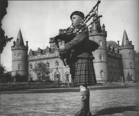 Pipe Major Ronald Mccallum Duke Argylls Editorial Stock Photo - Stock ...